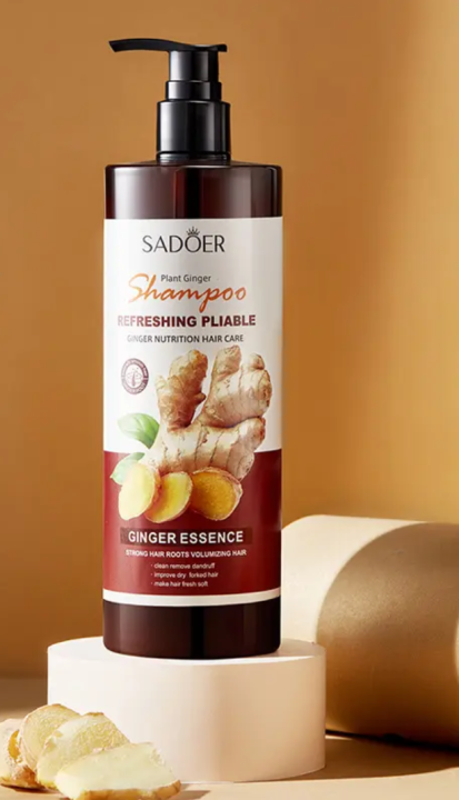 SADOER Ginger Plant Refreshing Hair Care Shampoo 500ml | Lazada