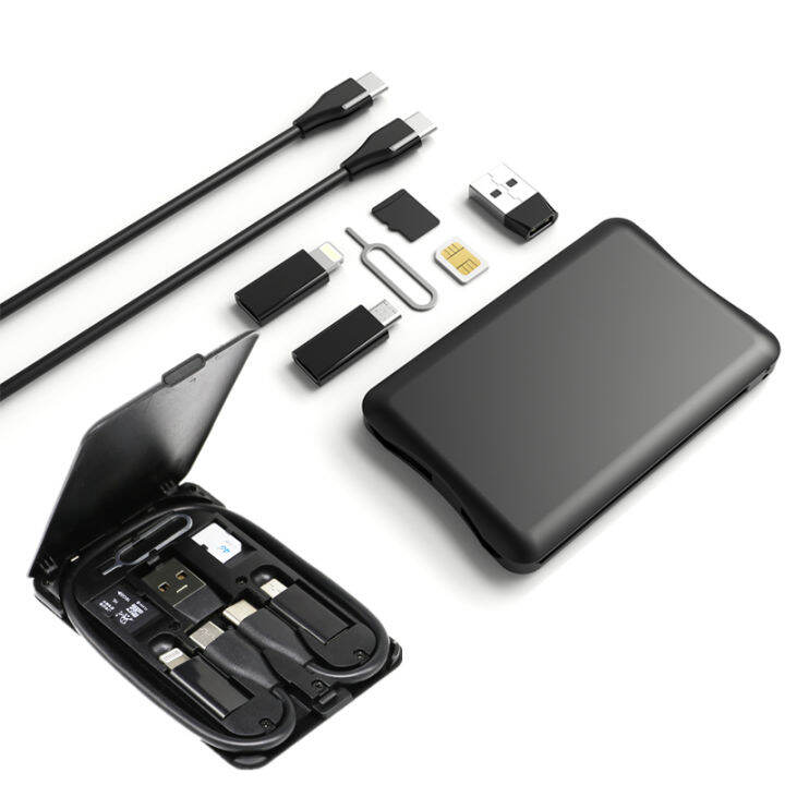 6 in 1 Charging Set 3A Type C to Type-C Fast charge Cable with Micro to ...