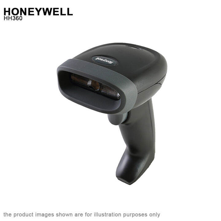 Honeywell Youjie HH360 USB Wired 1D Barcode Scanner with STAND Black YJ ...