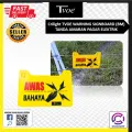 Crilight TVOE Tanda Amaran Pagar Elektrik (Small) / Warning Sign Board ...