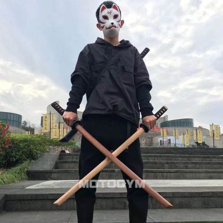 Premium quality wooden katana sword for practice cosplay and martial ...