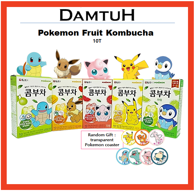 [DAMTUH] Pokemon Fruit Kombucha 5g x 10T | Lazada Singapore