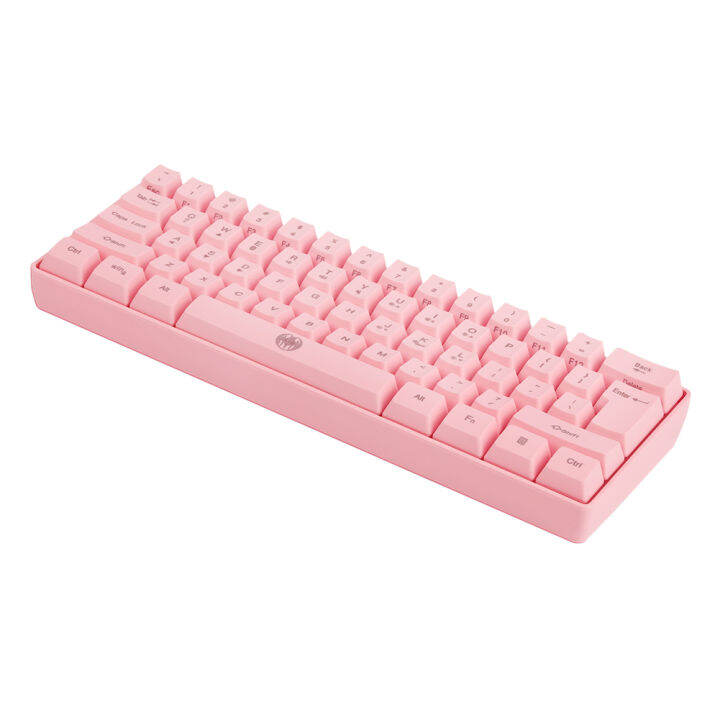 G61 61 Keys Rgb Backlit 2 4g Bluetooth Compatible Dual Mode Wireless Keyboard Gaming Computer