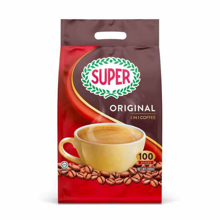 SUPER Original 3in1 Instant Coffee 100 sachets | Lazada PH