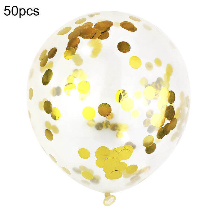 Microgood 50ชิ้น/เซ็ตบอลลูนโปร่งแสงพวงดอกไม้สูบลมอิมัลชัน DIY 12นิ้วลูกโป่งงานปาร์ตี้สำหรับ ...