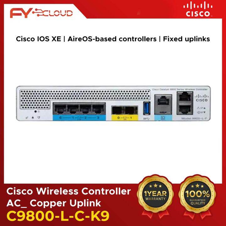 Cisco | Cisco Catalyst 9800-L (Fiber Uplink) Wireless Controller ...