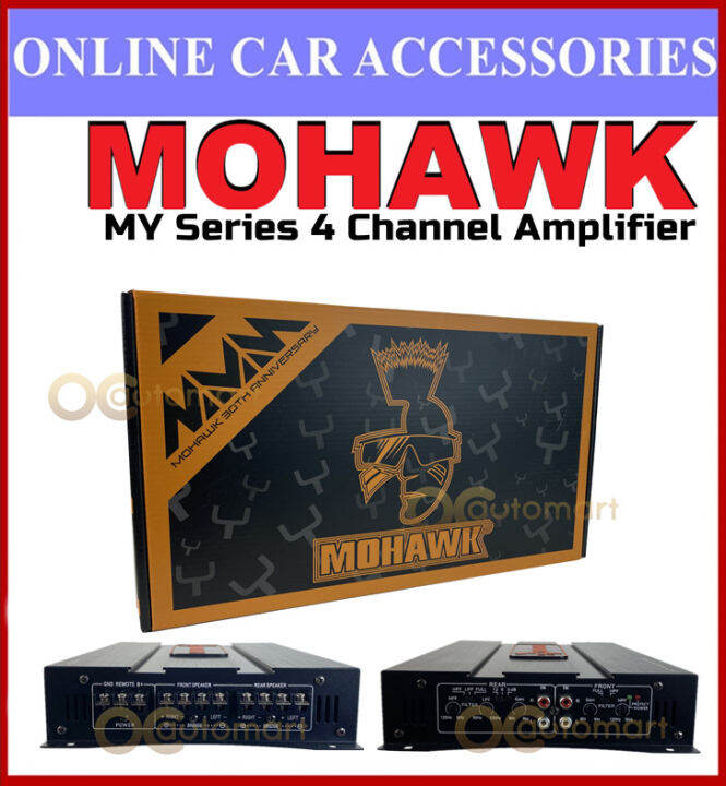 Mohawk MY Series 4 Channel High Power Amplifier MY240.4 Power Amp 4ch ...