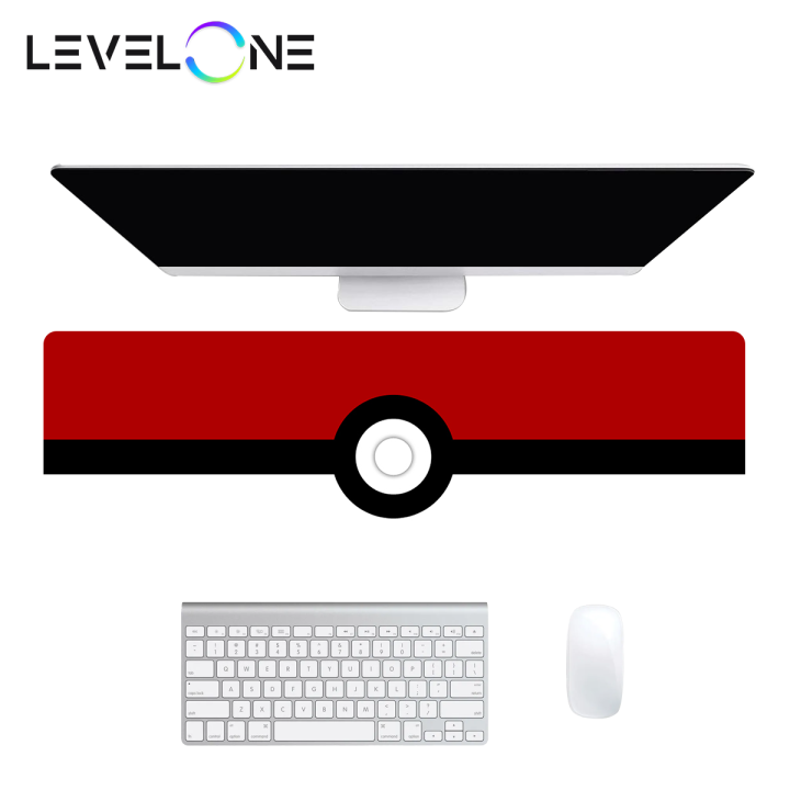 LevelOne Pokemon 2 Poké Ball Custom Printed Mousepad Customized ...