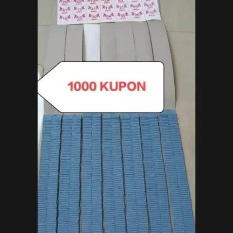 mainan kolas manila lotre kupon cabut isi 1000 termurah/papan kertas ...