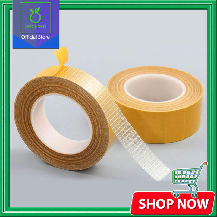 One Home Double Sided Adhesive Tape/Grid Fiber Transparent Tape | Lazada PH