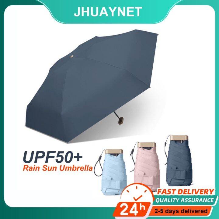[JB READY STOCK] Mini Pocket Women's Umbrella 14cm Mini Umbrella Pocket ...