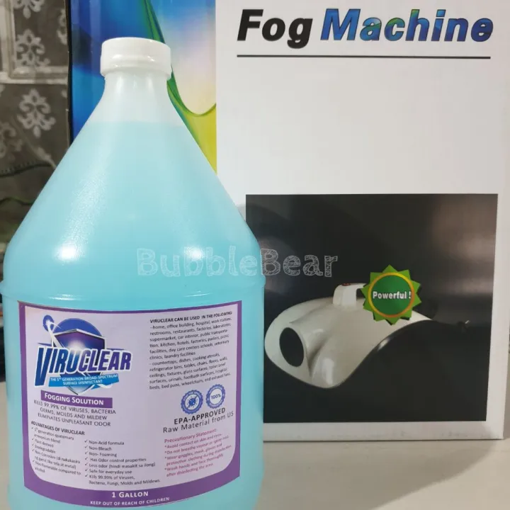 ViruClear Fogging Solution: (1 Gallon) Aquamarine | Lazada PH