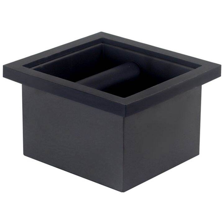 Stainless Steel Coffee Knock Box - Bottomless Embedded Flat Mouth ...