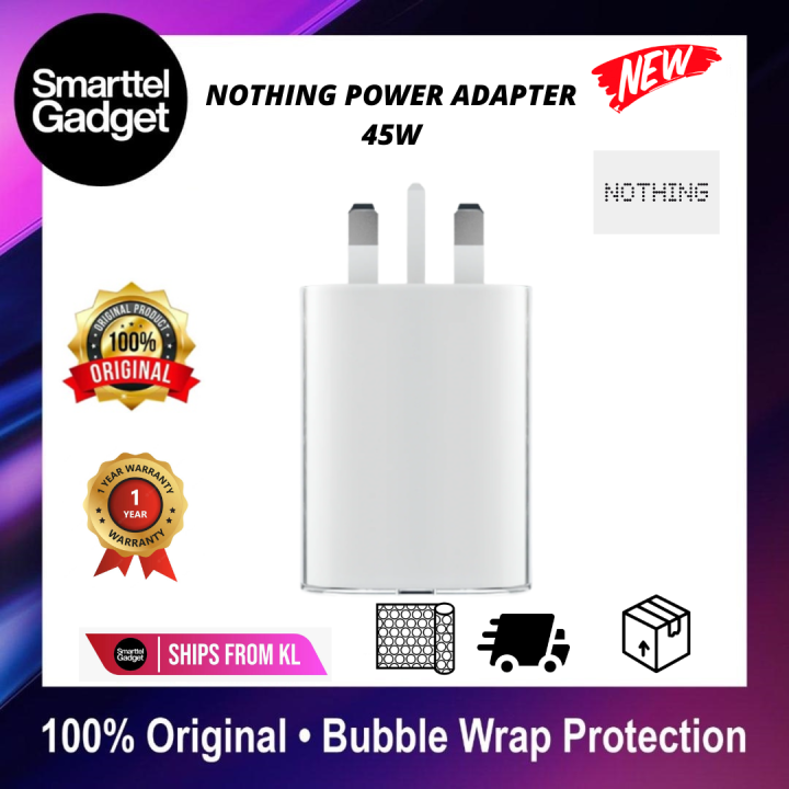 NOTHING POWER ADAPTER 45W (C347) 1 YEAR WARRANTY ORIGINAL | Lazada