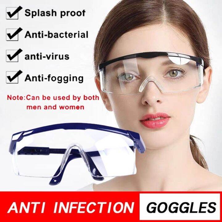 Safety Protective Glasses for virus Chemistry Lab Protective Eye ...