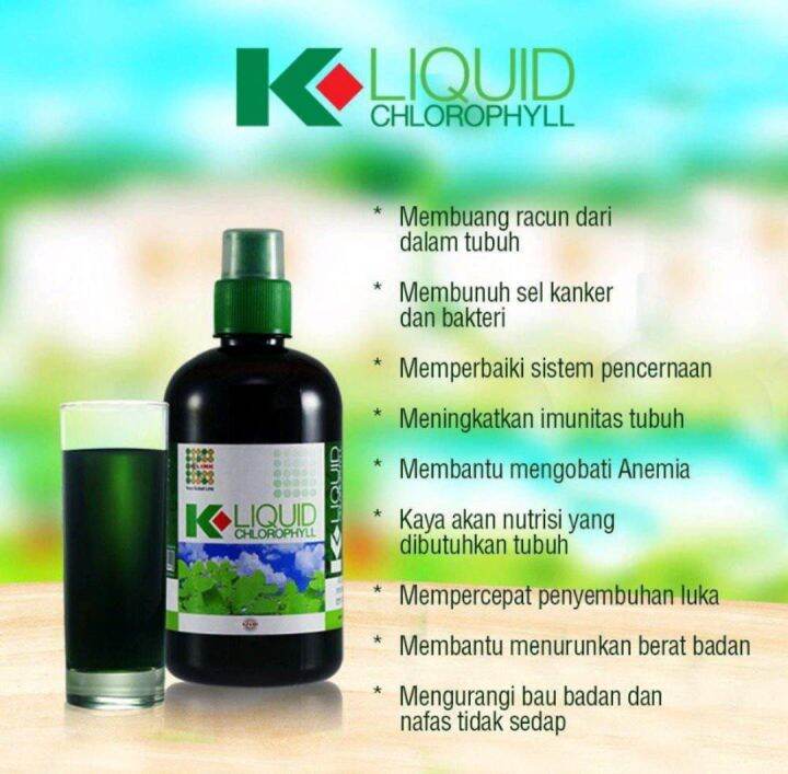 Klink Liquid Chlorophyll Original / K-link Klorofil / K Link Clorofil ...