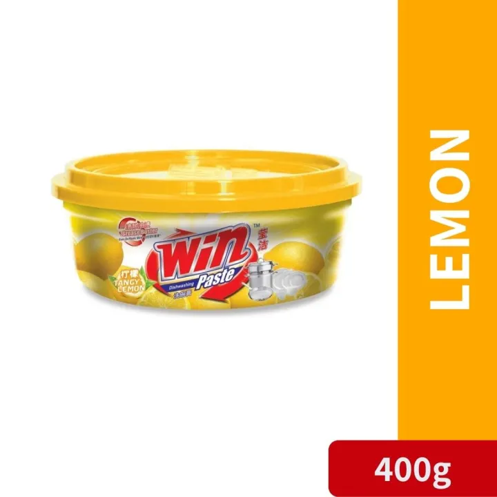 Win Dishwashing Paste Tangy Lemon 400g | Lazada