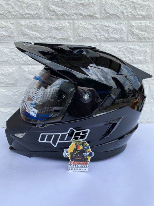 HELM SUPERMOTO MDS SUPER PRO | Lazada Indonesia