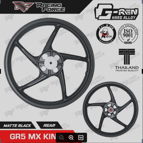 GREN MAGS GR5 YAMAHA SNIPER 150 MX KING 4S1M 1.85/2.15 17" | Lazada PH