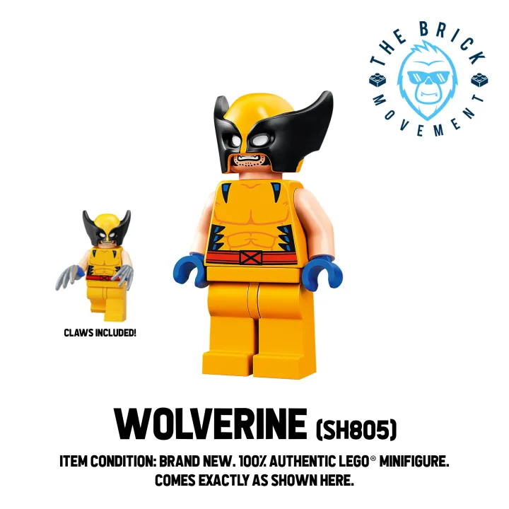 LEGO® MV Wolverine Minifigure | Lazada PH