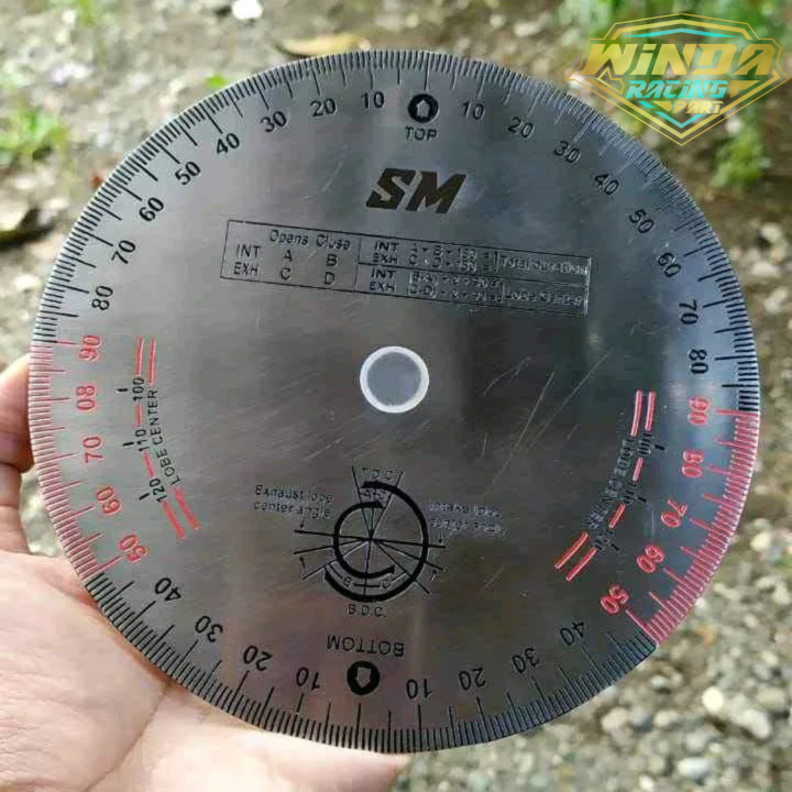 Busur Derajat 360 Tanpa Dial Request Nama Bengkel | Lazada Indonesia