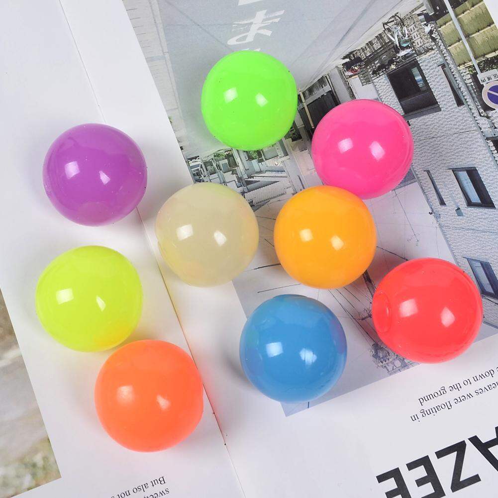 45mm Luminescent Stiky Balls Throw At Ceiling Stick Squash - Puket Stores