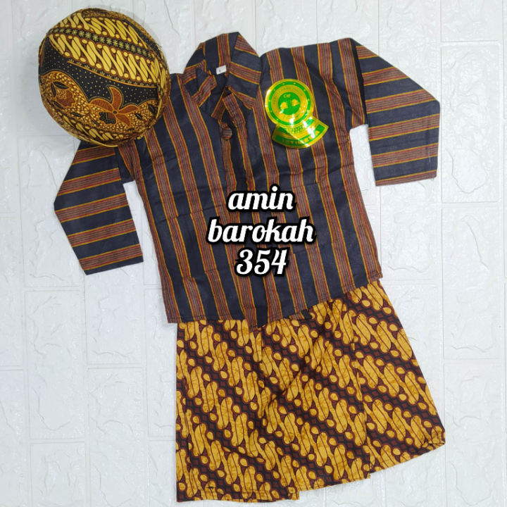 COD...!!! Setelan Baju Surjan Anak + Celana Batik / Jarik Instan ... COD...!!! Setelan Baju Surjan Anak + Celana Batik / Jarik Instan ...