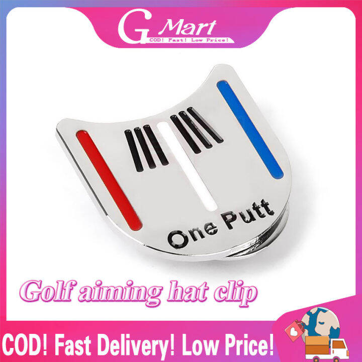 Golf Ball Marker Hat Clip With Magnet Ball Mark One Putt Golf Putting ...