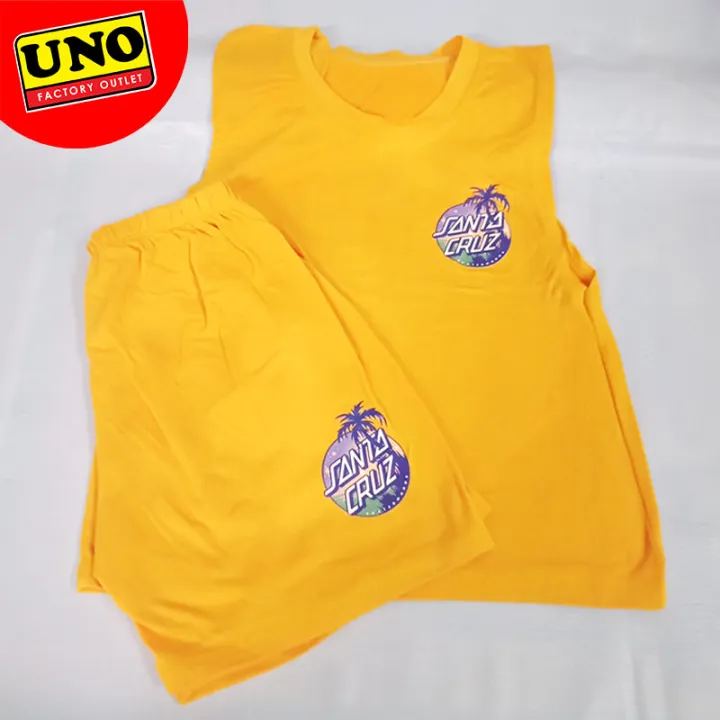 UNO KID'S TANKS&SHORTS SET (ASSORTED COLORS) | Lazada PH