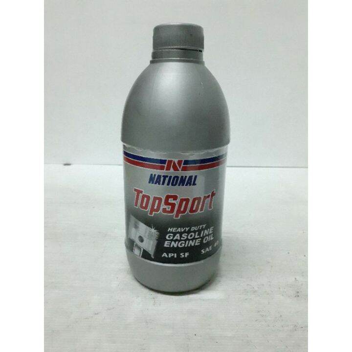 NATIONAL TOP SPORT GASOLINE ENGINE OIL SAE 40 (1 LITER) | Lazada PH