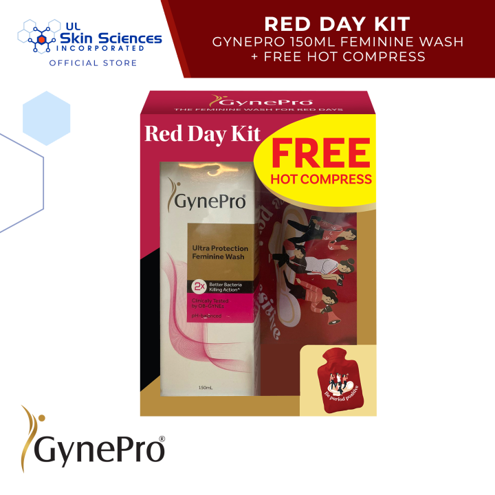 Menstrual Health Bundle: Gynepro Ultra Protection Feminine Wash 150ml ...
