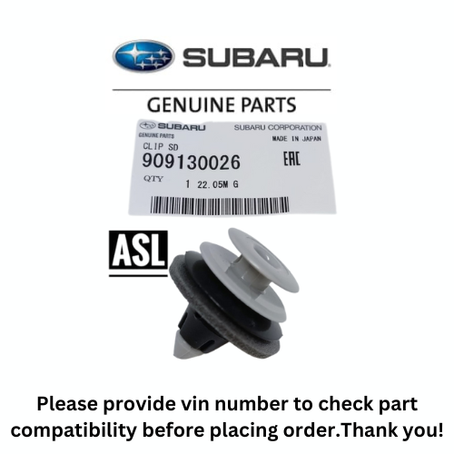 909130026 Genuine Subaru Clip Cowl Panel Forester Impreza WRX STI | Lazada
