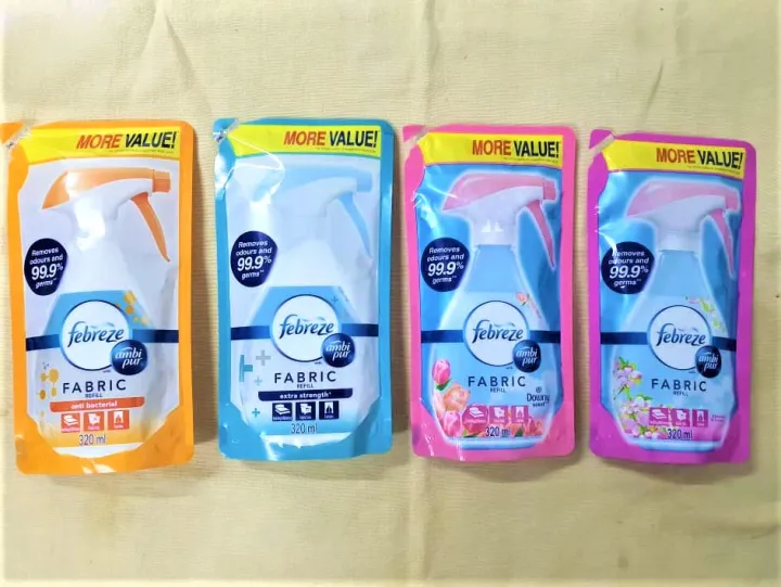 Febreze Refill Fabric Anti-Bacterial-Extra Strength -Downy Scent ...