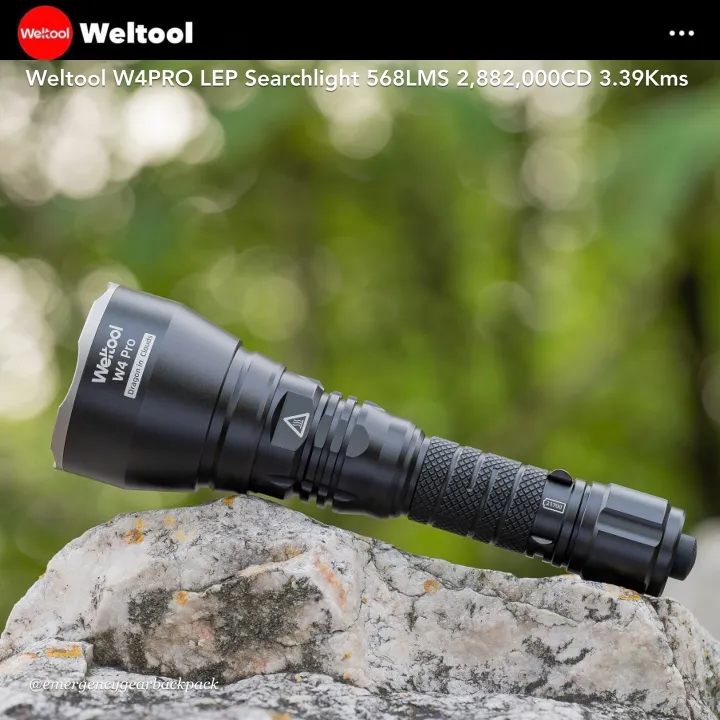 Weltool W4Pro LEP Searchlight 3.39Kms | Lazada.co.th