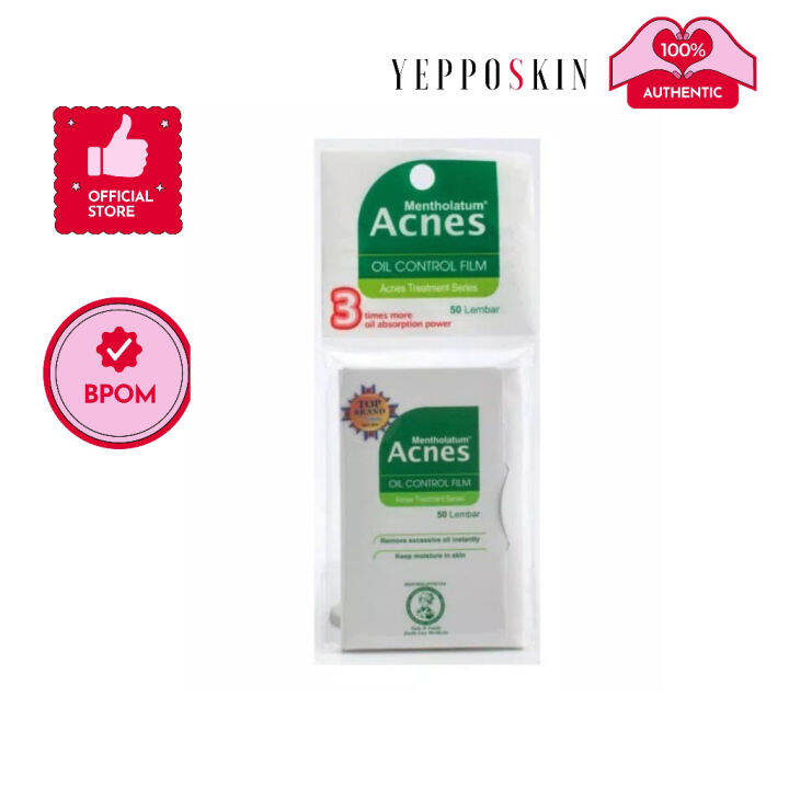 ACNES Oil Control Film (50 Sheet) | Lazada Indonesia