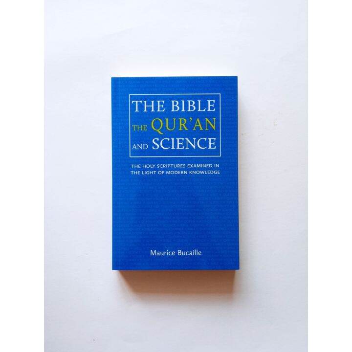 The Bible The Quran and Science | Lazada