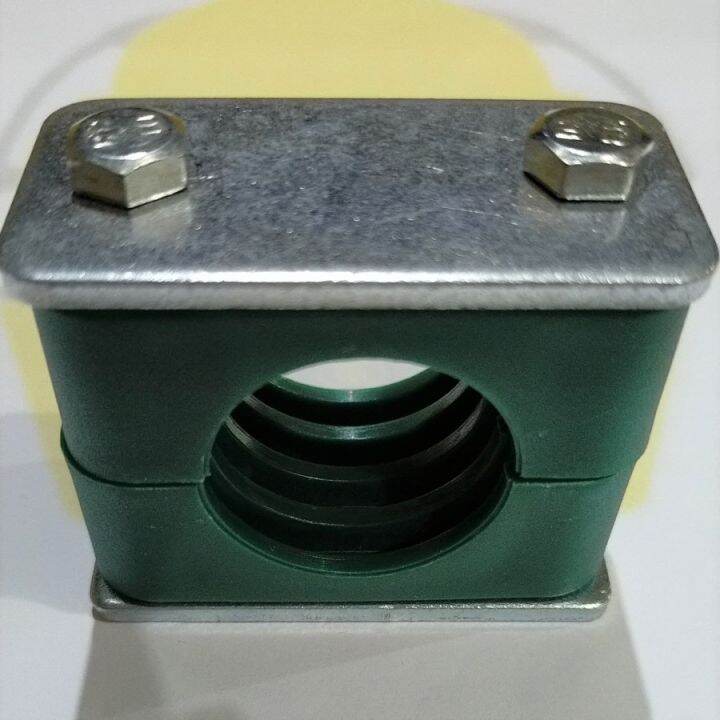 Light Duty PVC Pipe Clamp 30mm Tubing Stauff Klem Pipa PVC | Lazada ...