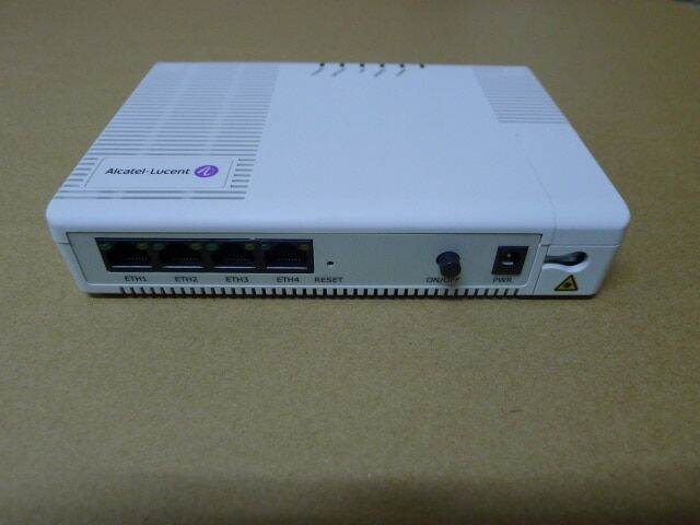 Alcatel Lucent Bell Optical Network Terminal Ftth Ont I-040e-q Gpon Onu With 4 Fe Ethernet Ports ...