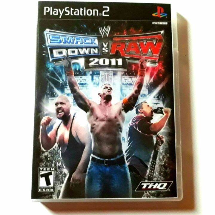 PS2/Playstation Game WWE Smackdown VS Raw 2011 PS2 cd Games ...