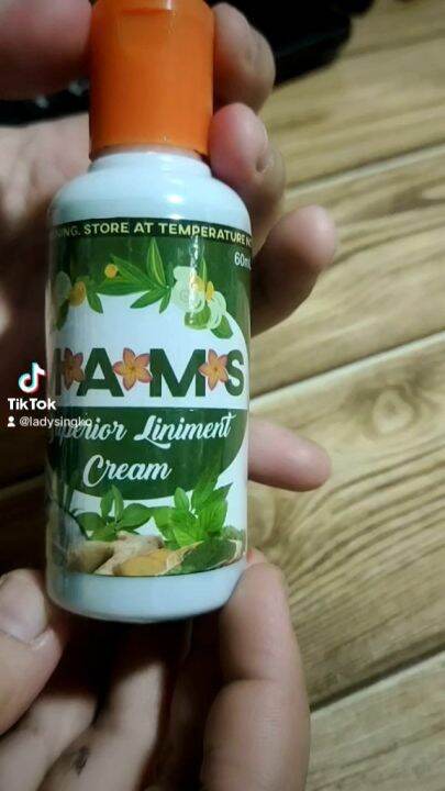 Mams Superior Liniment Cream body pain muscle pain organic | Lazada PH