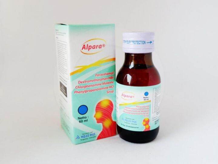 Alpara Syr 60 ml - Obat panas flu dan Batuk Kering | Lazada Indonesia