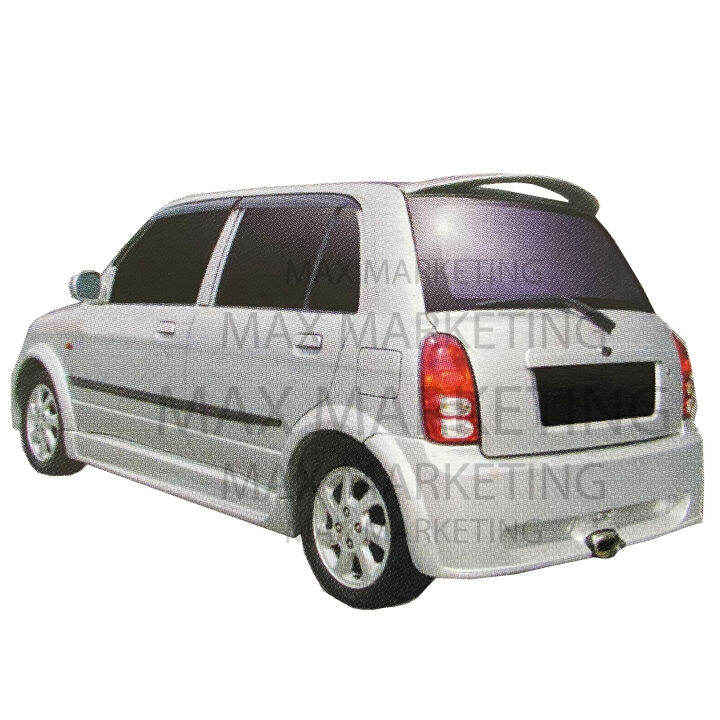 LL8024 (FIBER) PERODUA KELISA MINI COOPER REAR SKIRT (FIBER GLASS)SKIRT ...