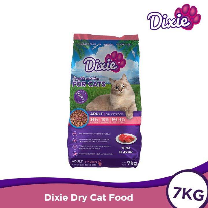 Dixie Dry Cat Food 7kg | Lazada PH
