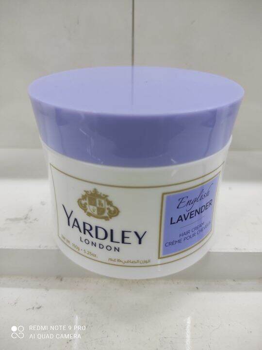 YARDLEY LONDON ENGLISH LAVENDER HAIR CREAM 150G | Lazada