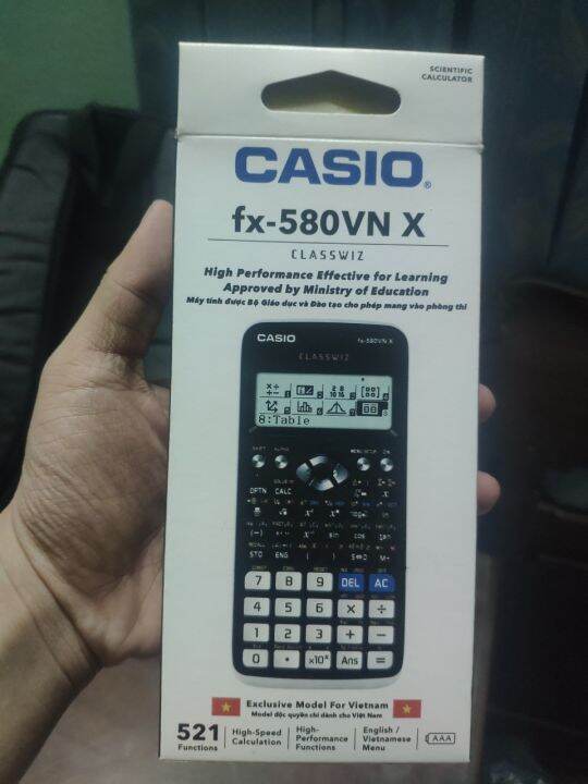 Máy tính casio FX 580VN X Mới Nguyên Hộp | Lazada.vn