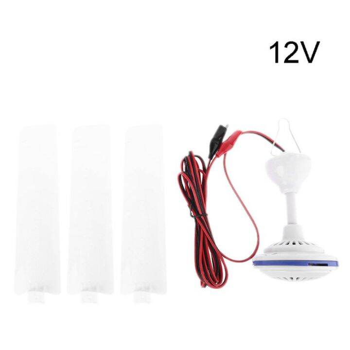 12V 24V Mute หลังคาเพดานพัดลมแขวนเต็นท์แคมปิ้งแขวนพัดลมสำหรับเดินป่า ...
