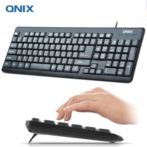 QK-3000U USB Keyboard QNIX Korean | Lazada PH