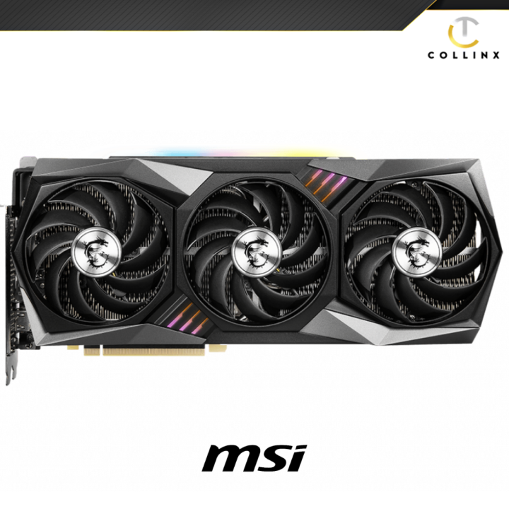 RTX 3090 MSI Gaming X Trio Graphics Card | 24GB DDR6X Nvidia GeForce ...
