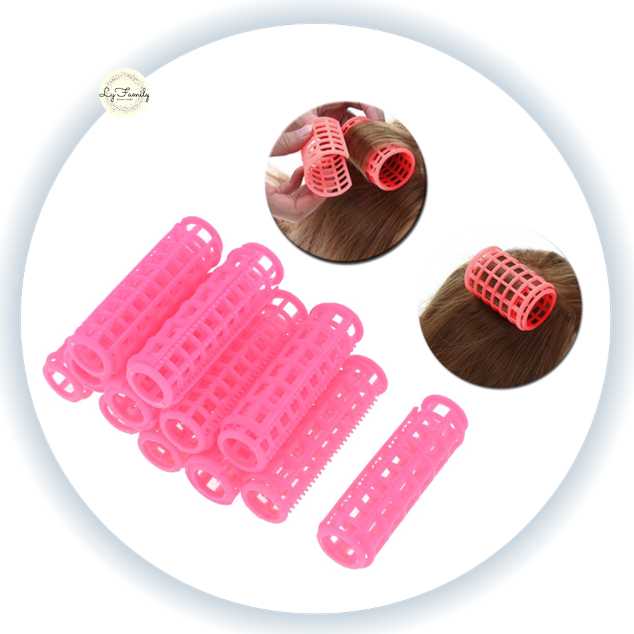 Hair Curlers Self Grip Plastic Body Small or Medium Size 2piece or per ...