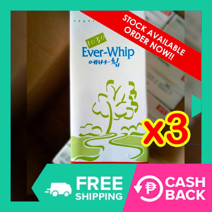 3 packs EVERWHIP WHIPPED CREAM FOR ICING Whippit Whipping Cream Powder ...